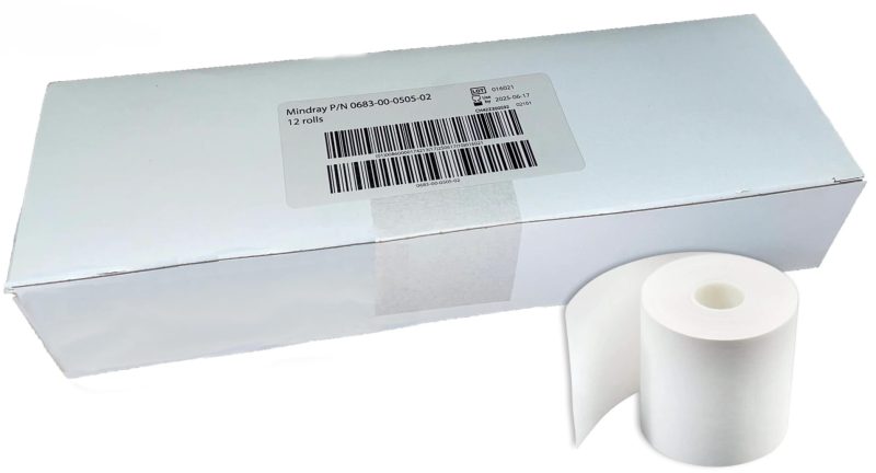 Mindray Passport and ePM Monitor Paper Thermal - 50mmx20m - Box of 12 ...