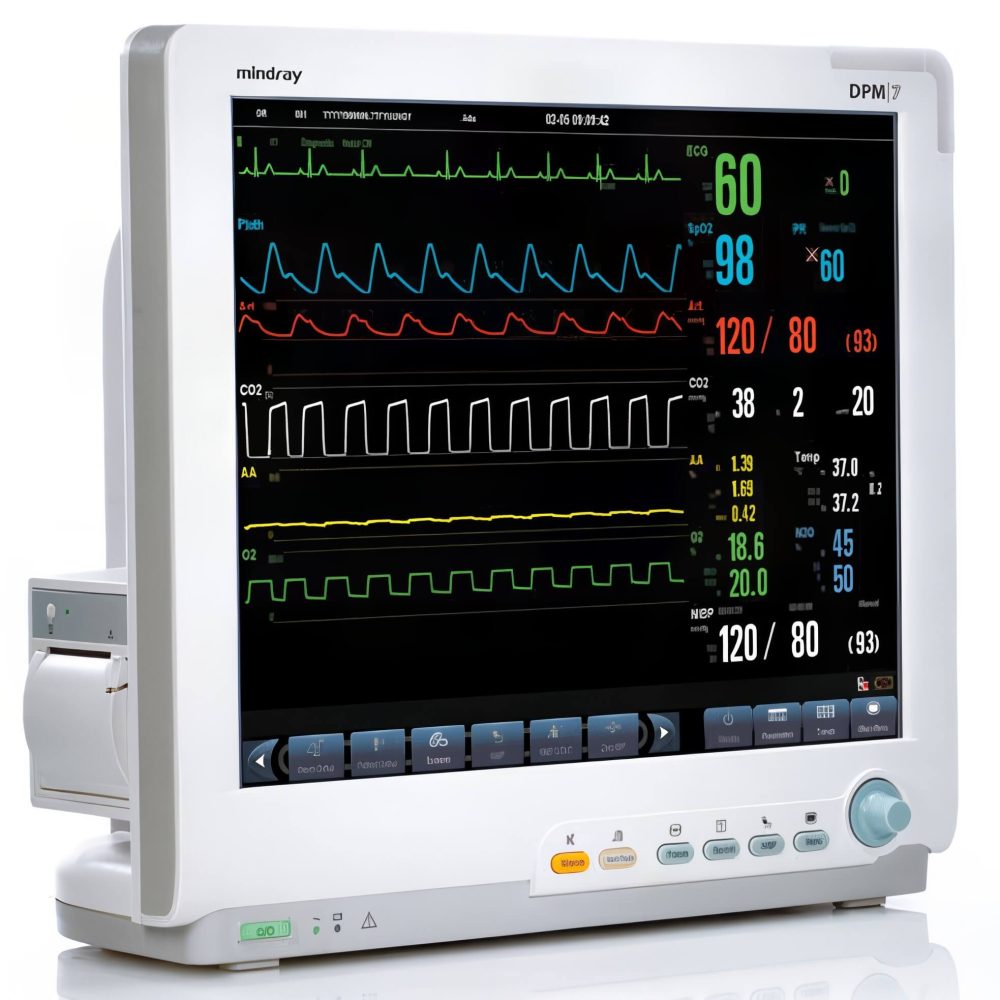 Mindray DPM 7 - ECG, Nellcor SpO2, NiBP, IBP, Arrhythmia & ST Analysis ...