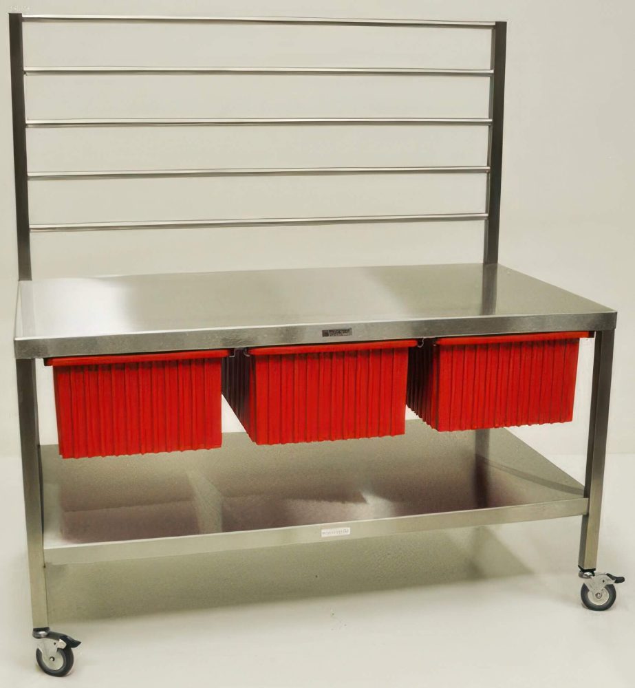 Prep and Pack Workstations | Products - Utility Tables | Auxo Medical