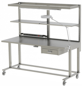 Prep and Pack Workstations | Products - Utility Tables | Auxo Medical
