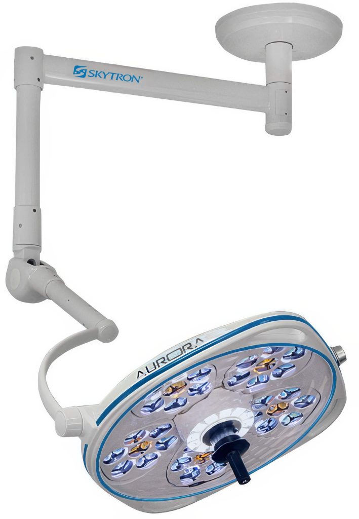 Skytron Aurora LED Single Surgical Light System | Auxo Medical