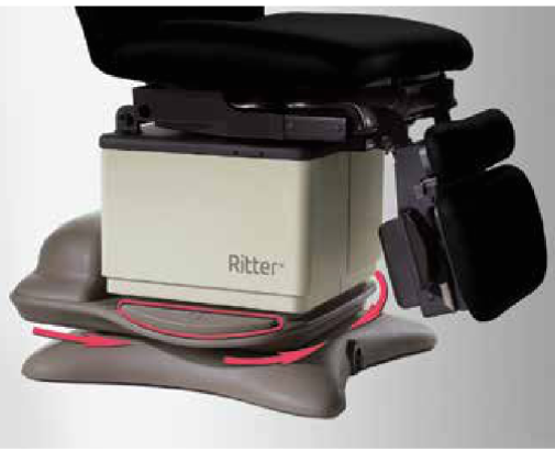 Midmark 230 Power Procedure Chair with Rotational Base | Auxo Medical