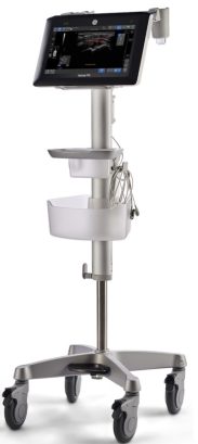 GE Venue FIT R4 with 2 Probes and Roll Stand | Auxo Medical