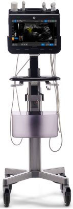 GE Venue GO Ultrasound with 2 probes and Cart | Auxo Medical