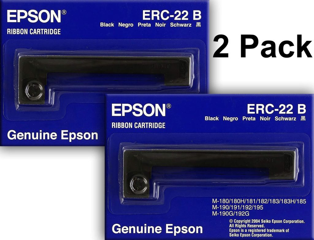 Qty 2: Black Cartridge Printer Ribbon For Steris Steam Sterilizers and ...