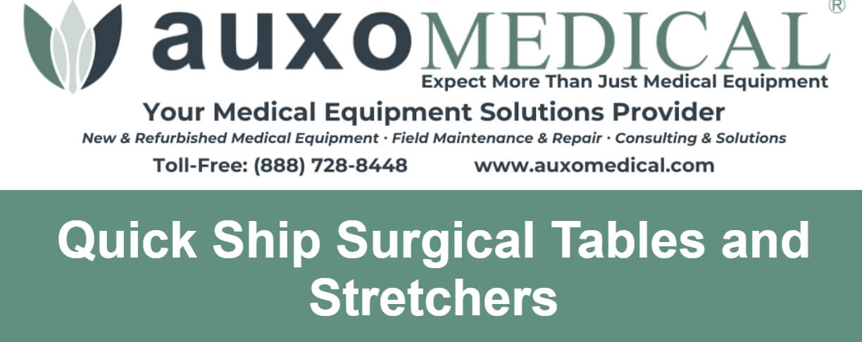 Quick Ship Surgical Tables and Stretchers: Auxo Medical's Commitment to ...