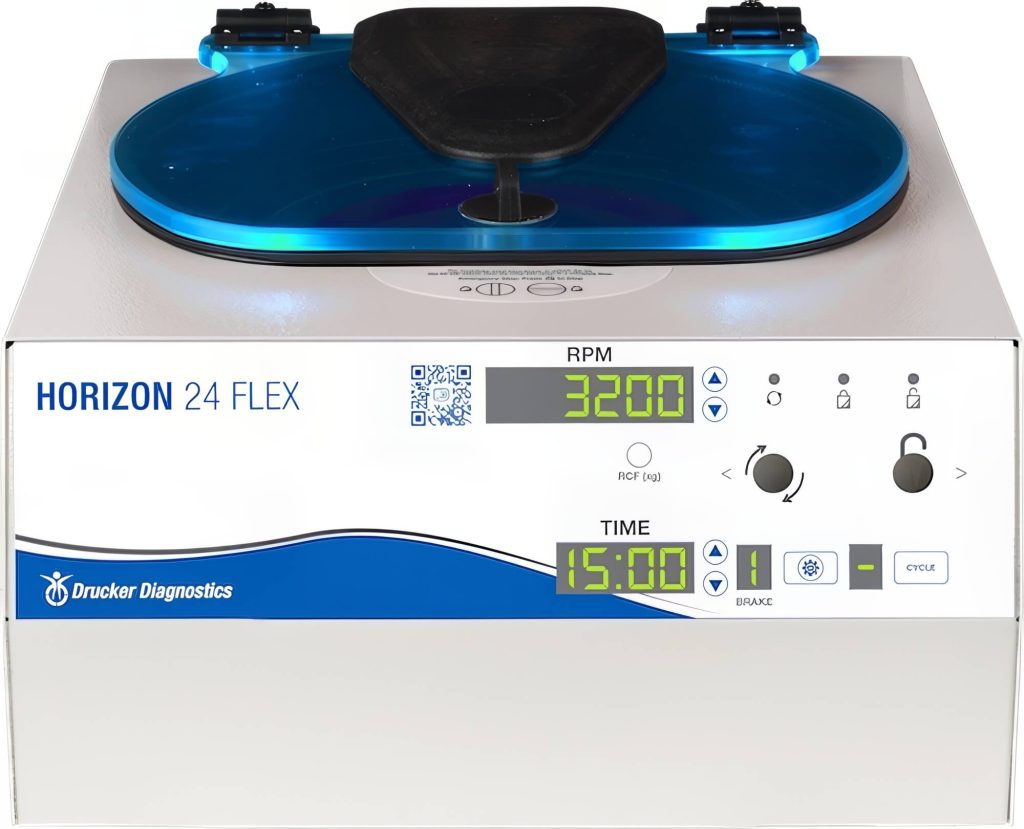 Drucker Diagnostics HORIZON 24 Flex Programmable Routine Centrifuge ...