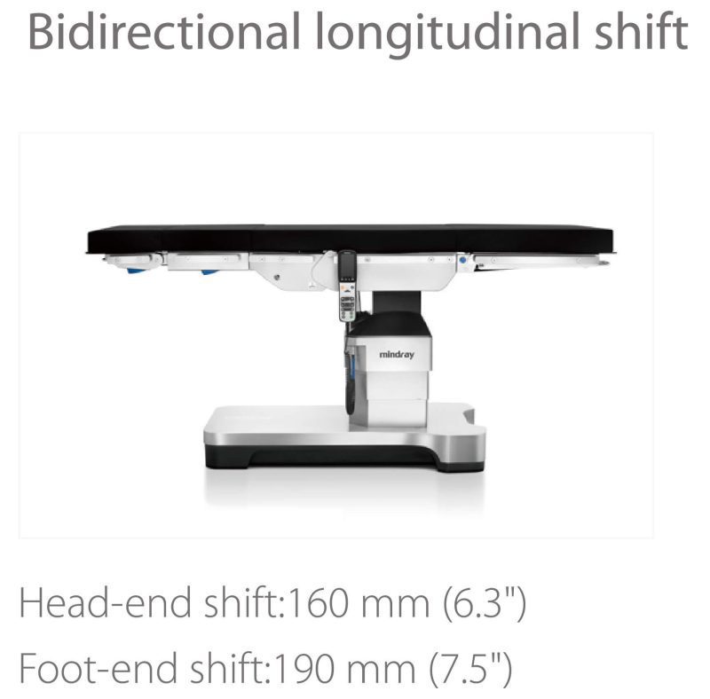 Mindray HyBase V6 Surgical Table w/ Longitudinal Slide and Carbon Fiber ...