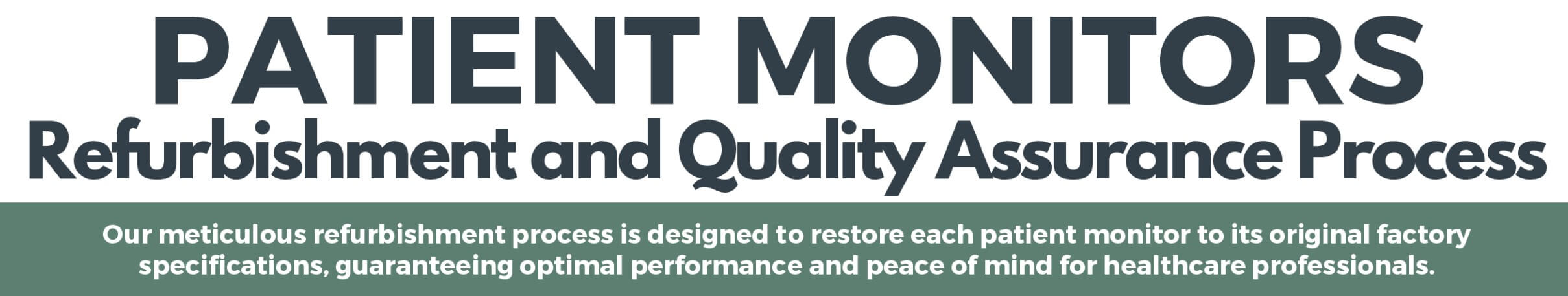 Refurbished Patient Monitors: Auxo Medical's Rigorous Refurbishment Process | Auxo Medical