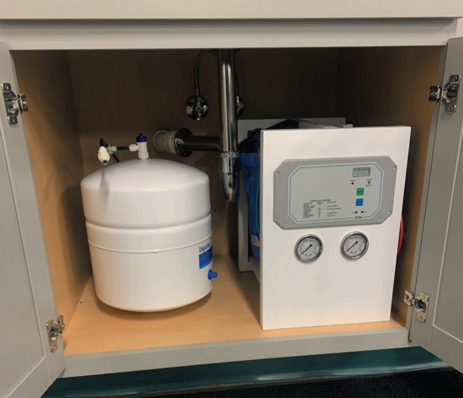 Ameriwater RO Water Filtration System with 9.2 Gallon Expansion Tank ...