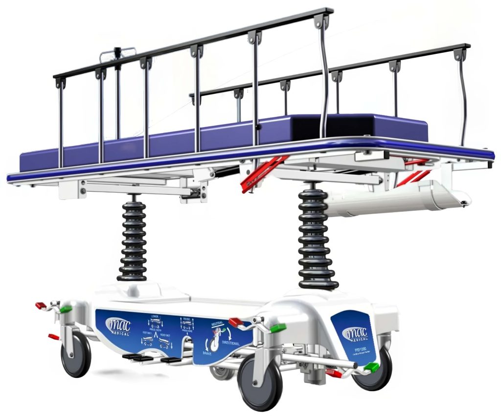 MAC MEDICAL 5th Wheel Transport Stretcher | Auxo Medical