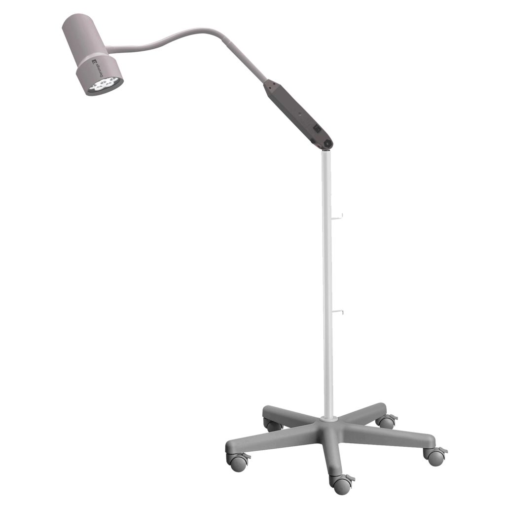 Amico Clarity 50 Exam Light, Roll Stand | Auxo Medical